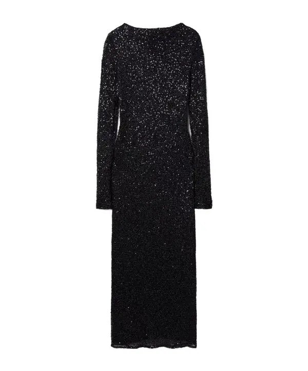 Proenza Schouler Marlowe Beaded Knit Dress
