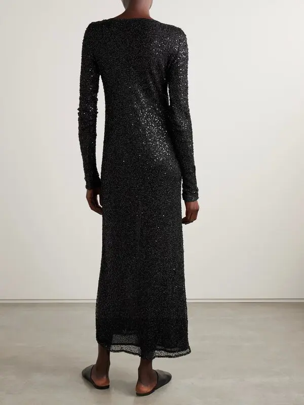Proenza Schouler Marlowe Beaded Knit Dress