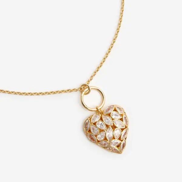 SELF-PORTRAIT Heart Charm Necklace