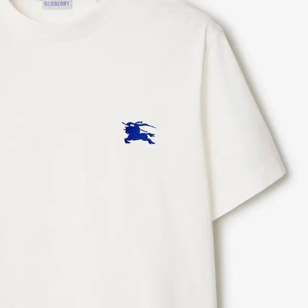 Burberry Edk Embroidered Crewneck T-shirt
