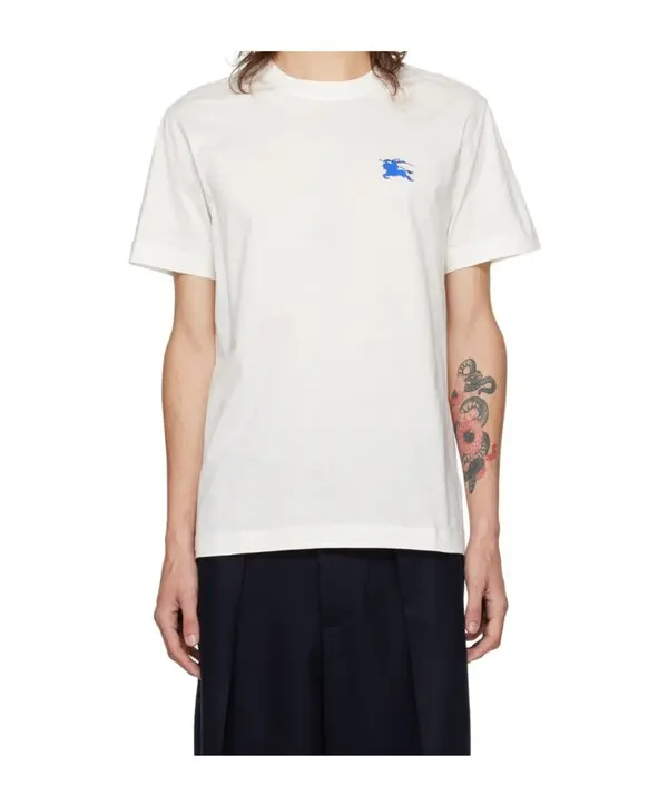 Burberry Edk Embroidered Crewneck T-shirt