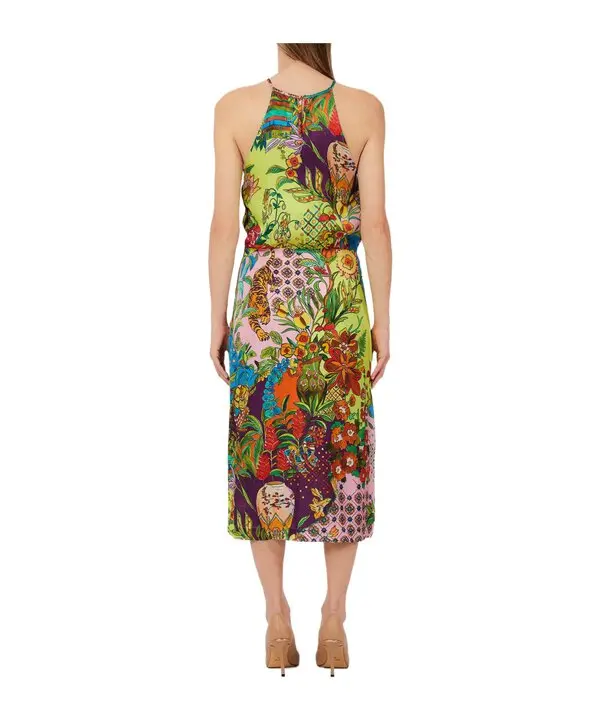 Liu Jo Halterneck Floral Print Dress