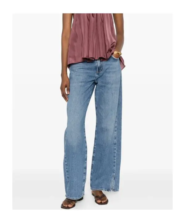 Citizens Of Humanity Side-slit Denim Jeans - Blue