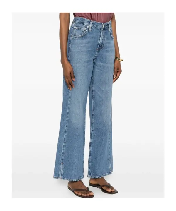 Citizens Of Humanity Side-slit Denim Jeans - Blue