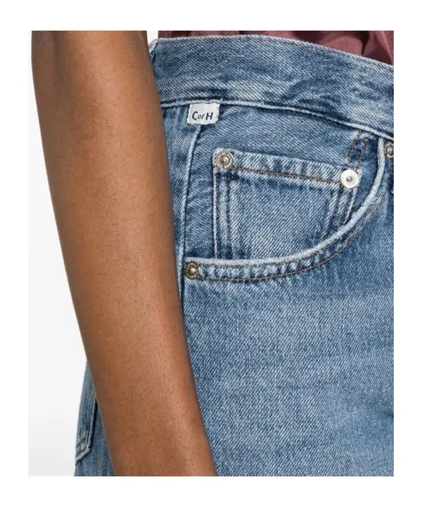 Citizens Of Humanity Side-slit Denim Jeans - Blue