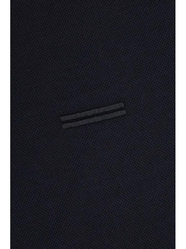 Zegna Short-sleeved Polo Shirt - Black