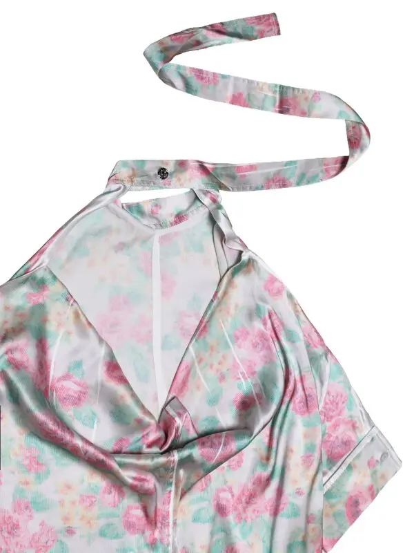 Acne Studios Floral Printed Shirt Dress