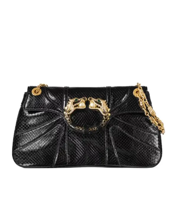 Gucci Python Evening Shoulder Bag