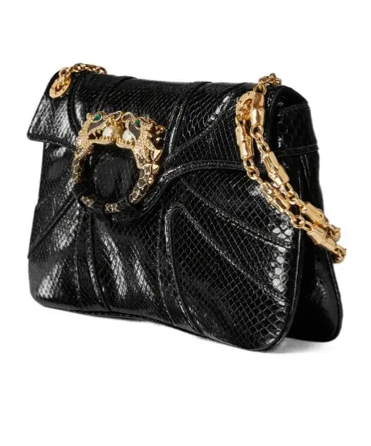 Gucci Python Evening Shoulder Bag