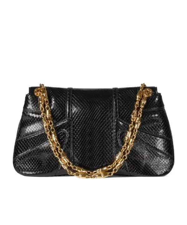 Gucci Python Evening Shoulder Bag