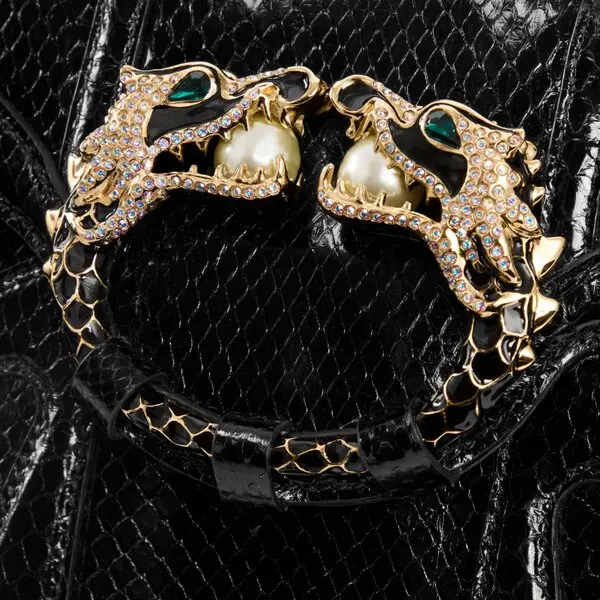 Gucci Python Evening Shoulder Bag