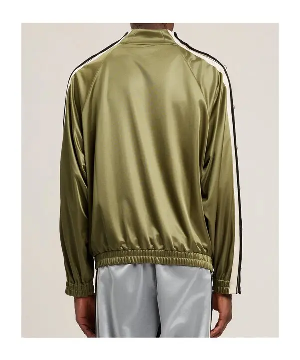 Palm Angels Snap-button Side Bands Track Jacket