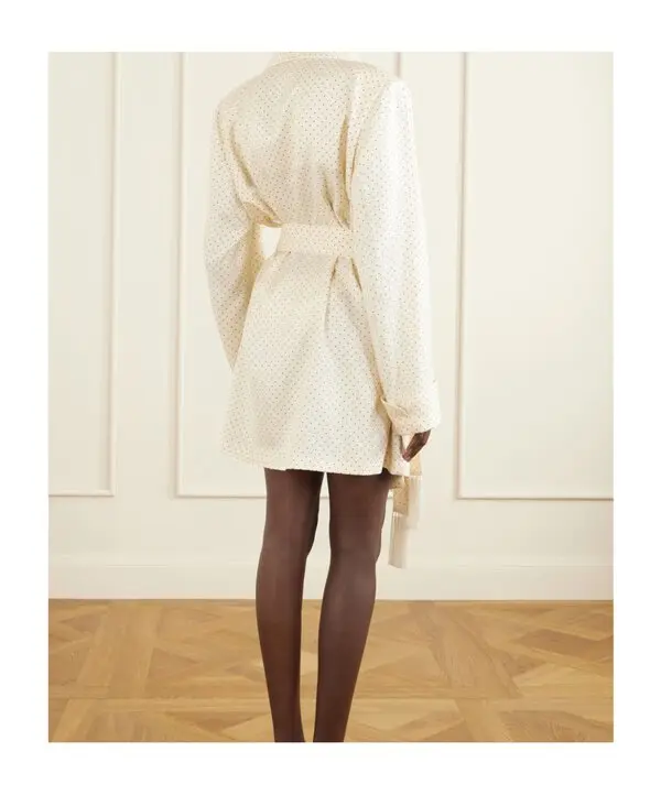 TOM FORD Polka-dot Silk Robe