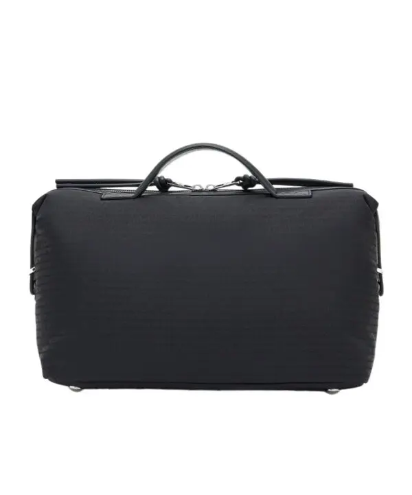 Emporio Armani Monogram Jacquard Satchel Bag