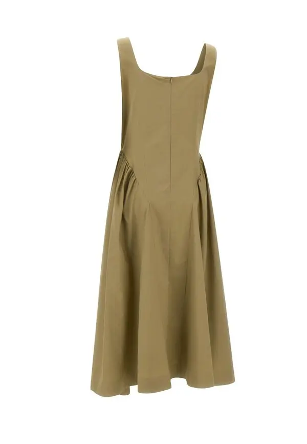 Marella Gathered Midi Dress