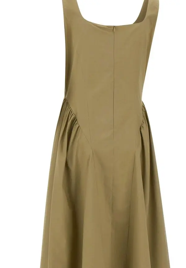 Marella Gathered Midi Dress