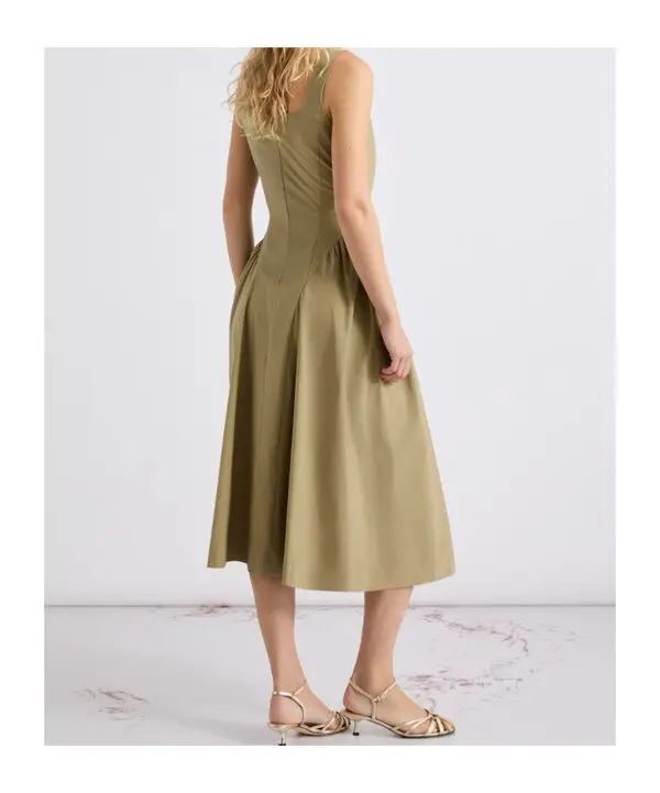 Marella Gathered Midi Dress