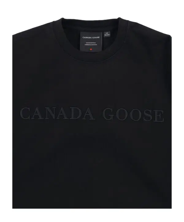 Canada Goose Embroidered Logo Cotton T-shirt