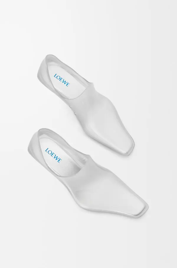 Loewe Emily Quilted Pvc Pumps With Socks