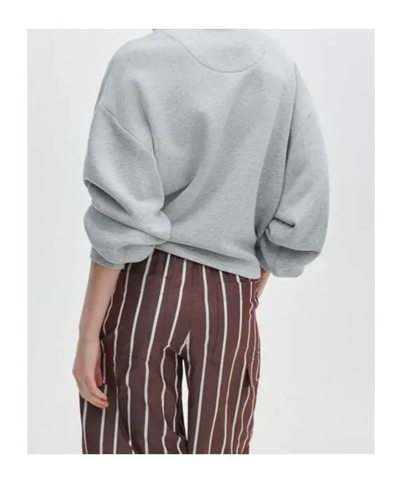 RAG  BONE Rag & Bone Long Sleeve Collared Sweatshirt