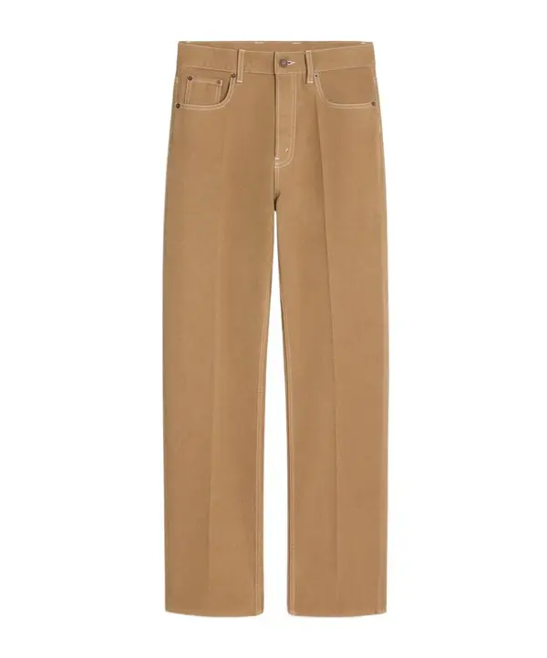 Celine Boyfriend Jeans In Cotton Denim