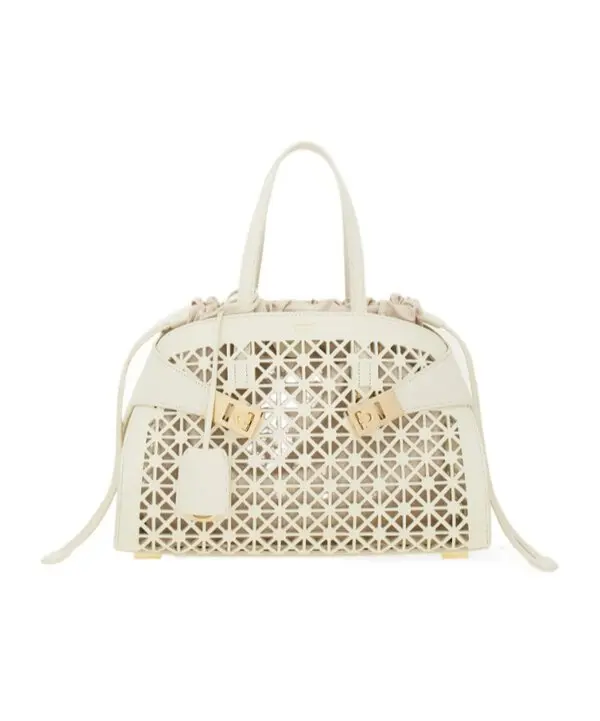 FERRAGAMO Hug Handbag - Mascarpone