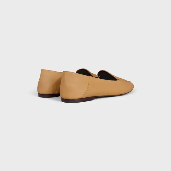 Celine Aura Loafer In Goatskin - Orme