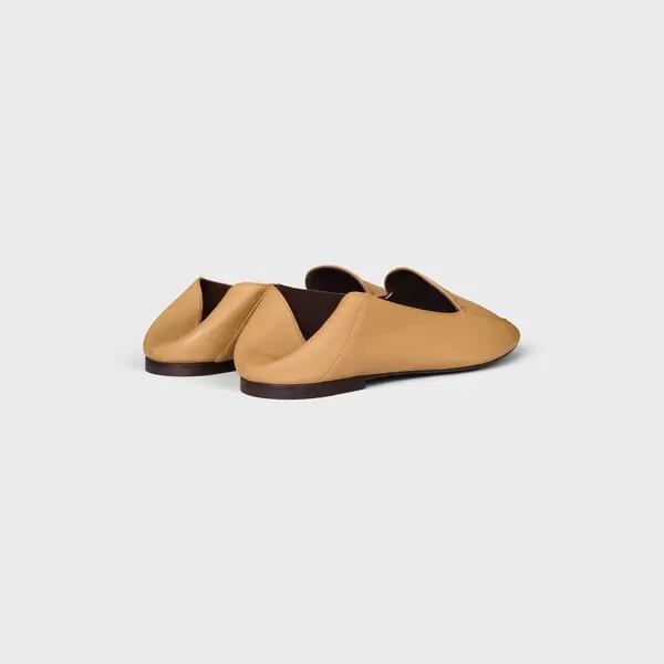 Celine Aura Loafer In Goatskin - Orme