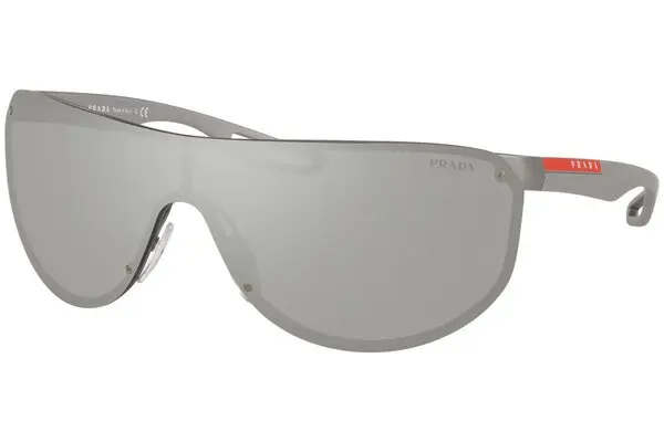 Prada Silver Tone Logo Sunglasses