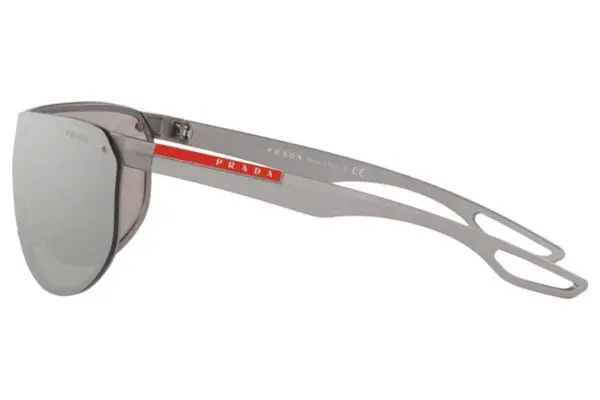 Prada Silver Tone Logo Sunglasses
