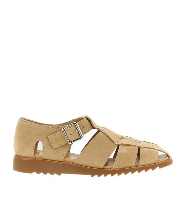 Paraboot Pacific Buckled Sandals - Nude