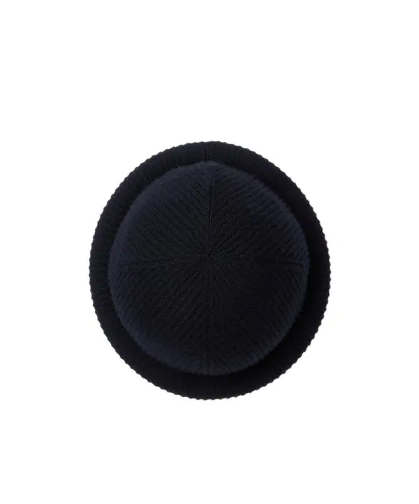 Loro Piana Sloop Wool Beanie Hat - Blue Navy