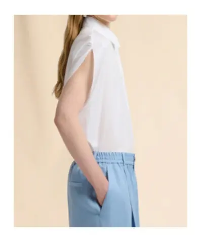 Marni Cape Sleeved Poplin Shirt - White
