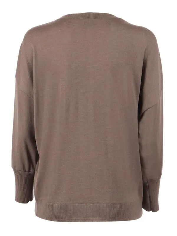 Peserico Shimmer Detail Knitted Sweater
