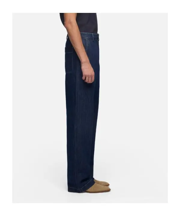 7 For All Mankind Contrast-stitch Wide-leg Jeans