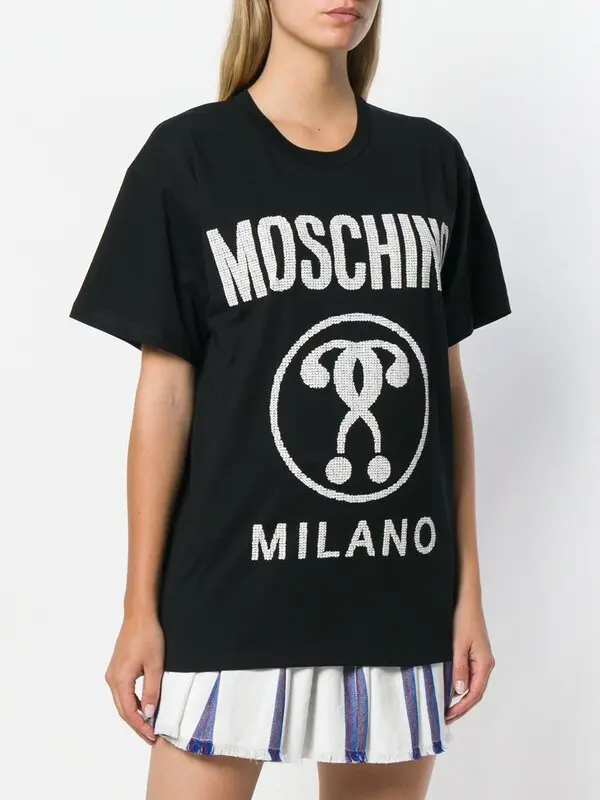 Moschino Printed T-shirt - Black