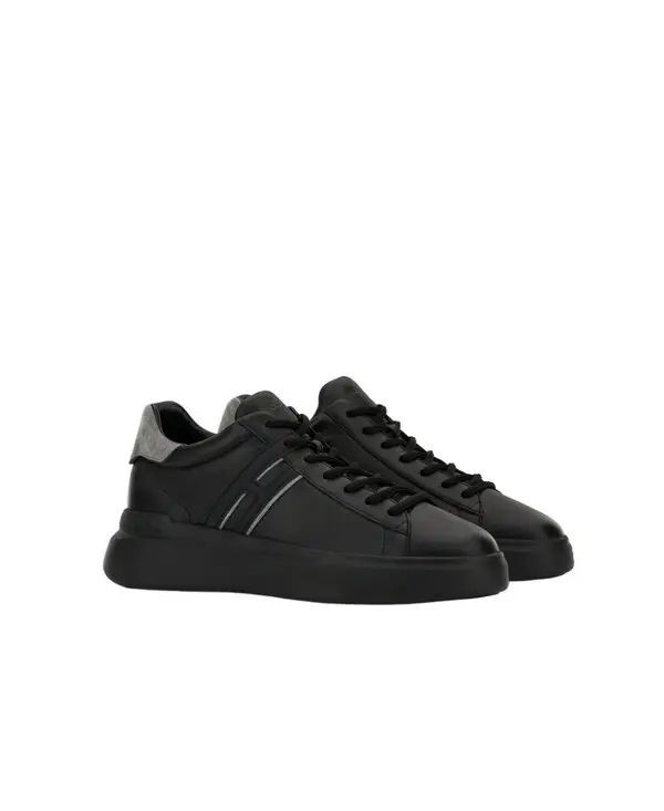 Hogan H580 Lace-up Sneakers - Black