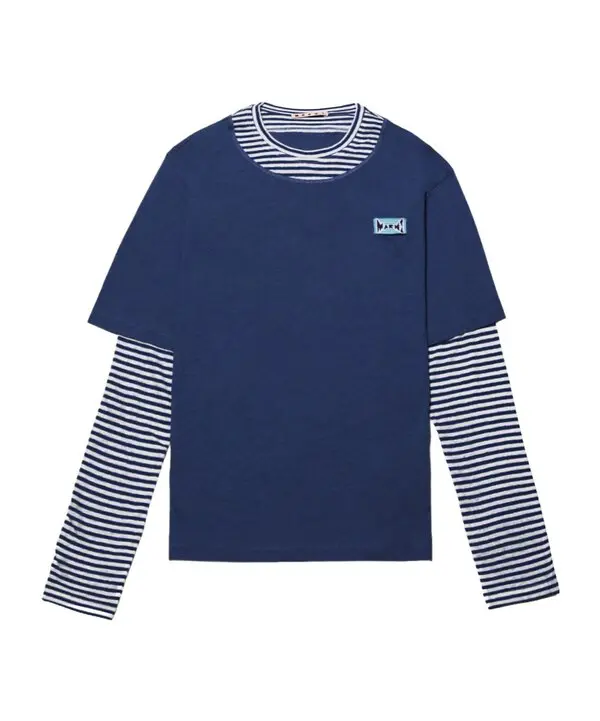 Marni Layered Stripe Long-sleeve T-shirt