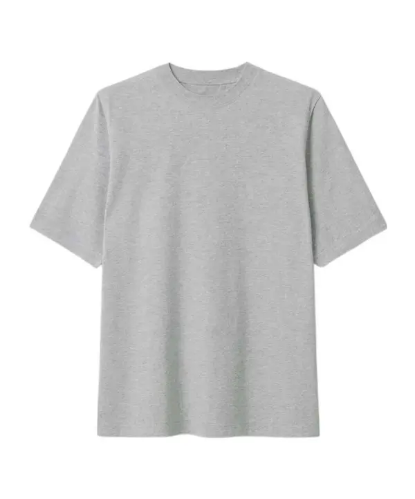 THE FRANKIE SHOP Hugo Crewneck T-shirt - Gray Blend