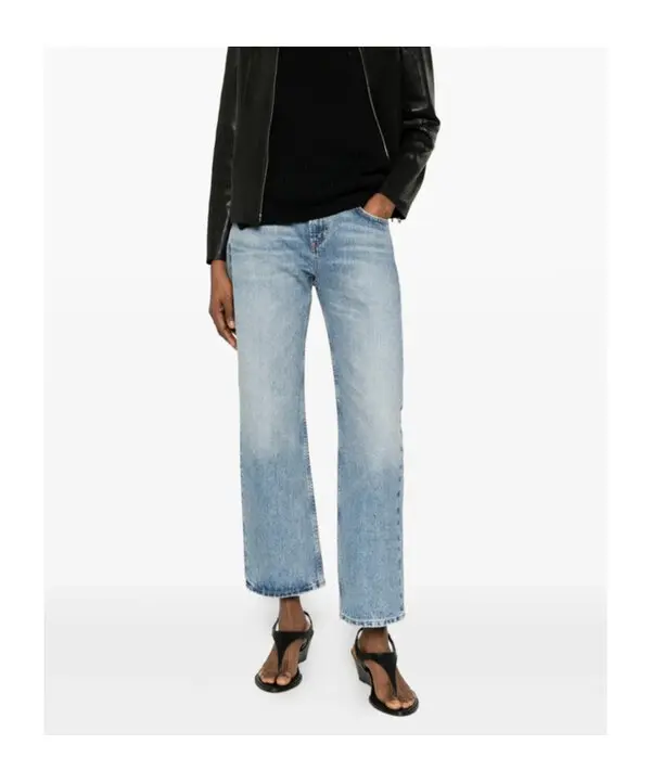 Citizens Of Humanity Faye Faded Straight-leg Jeans