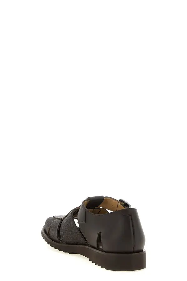 Paraboot Buckled Sandals - Black