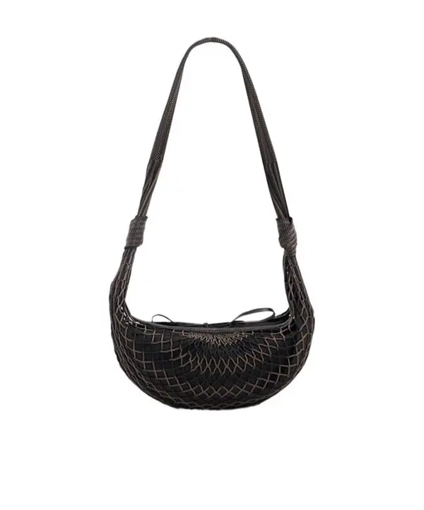 LEMAIRE Medium Fortune Croissant Woven Bag