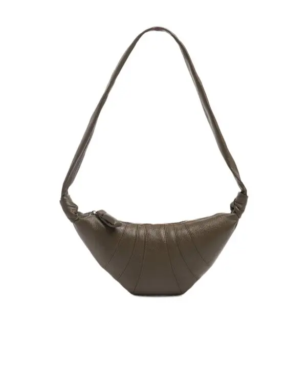 LEMAIRE Small Croissant Bag - Brown