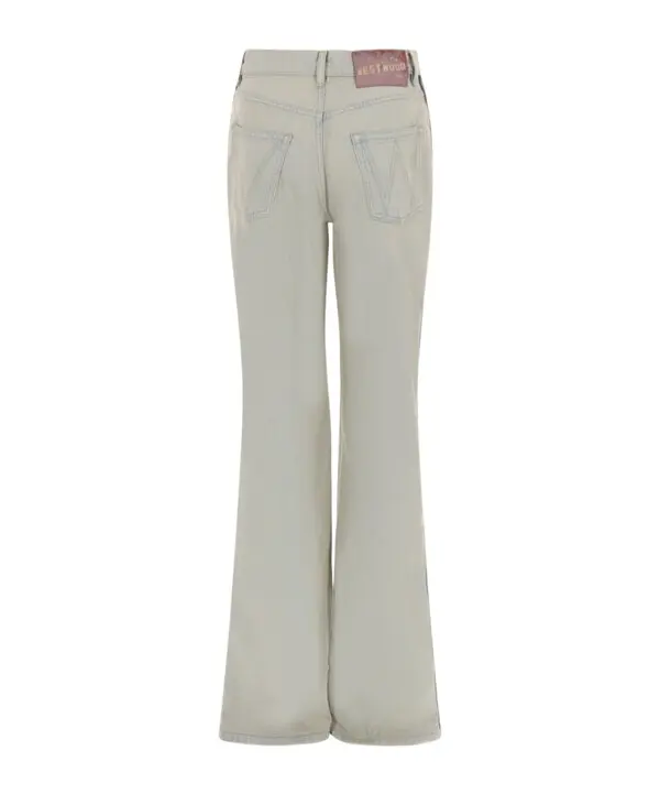 VIVIENNE WESTWOOD Faded Wash Straight Leg Jeans