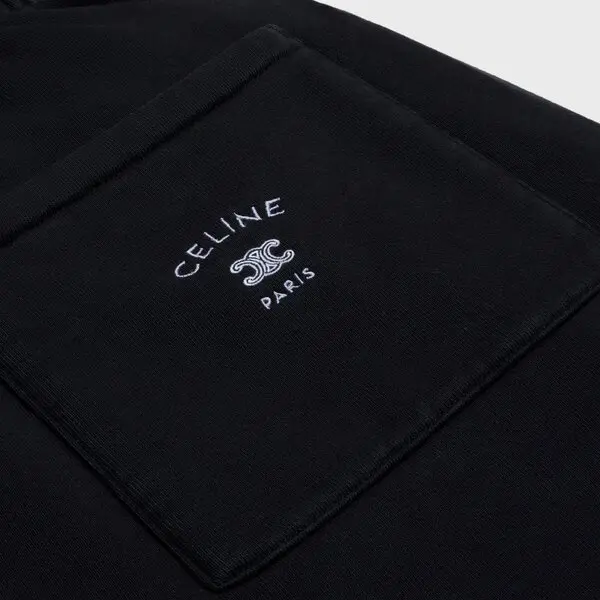 Celine Cotton Fleece Shorts