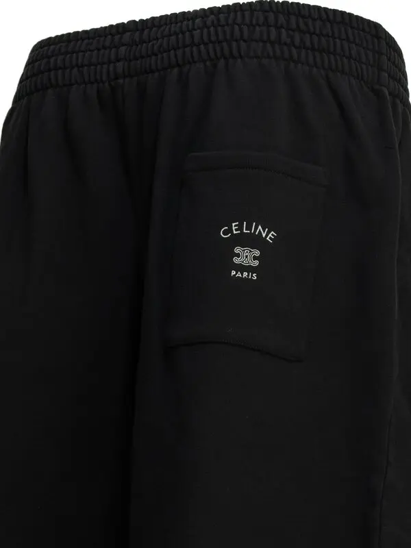 Celine Cotton Fleece Shorts