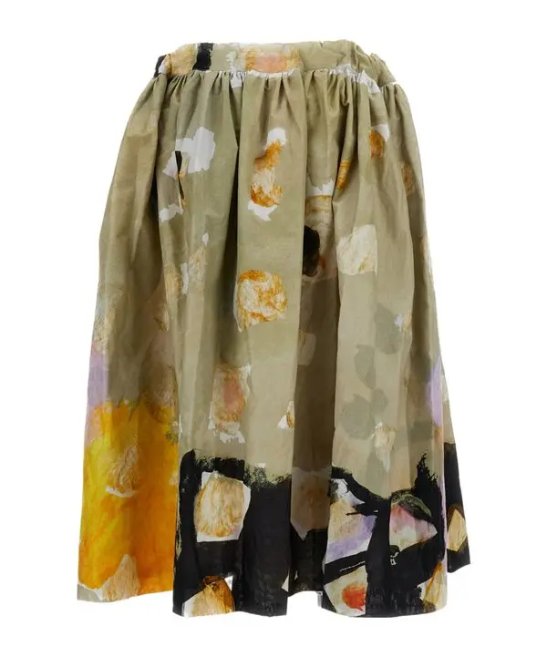 DANIELA GREGIS Floral-print Midi Skirt - Multicolor