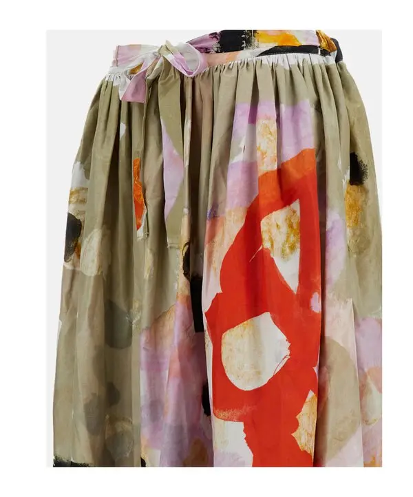 DANIELA GREGIS Floral-print Midi Skirt - Multicolor