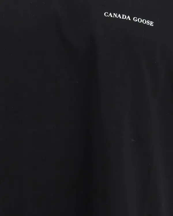 Canada Goose Logo Print Cotton T-shirt