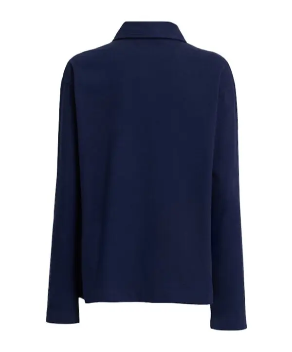 THE ROW Roddie Cotton Shirt - Black